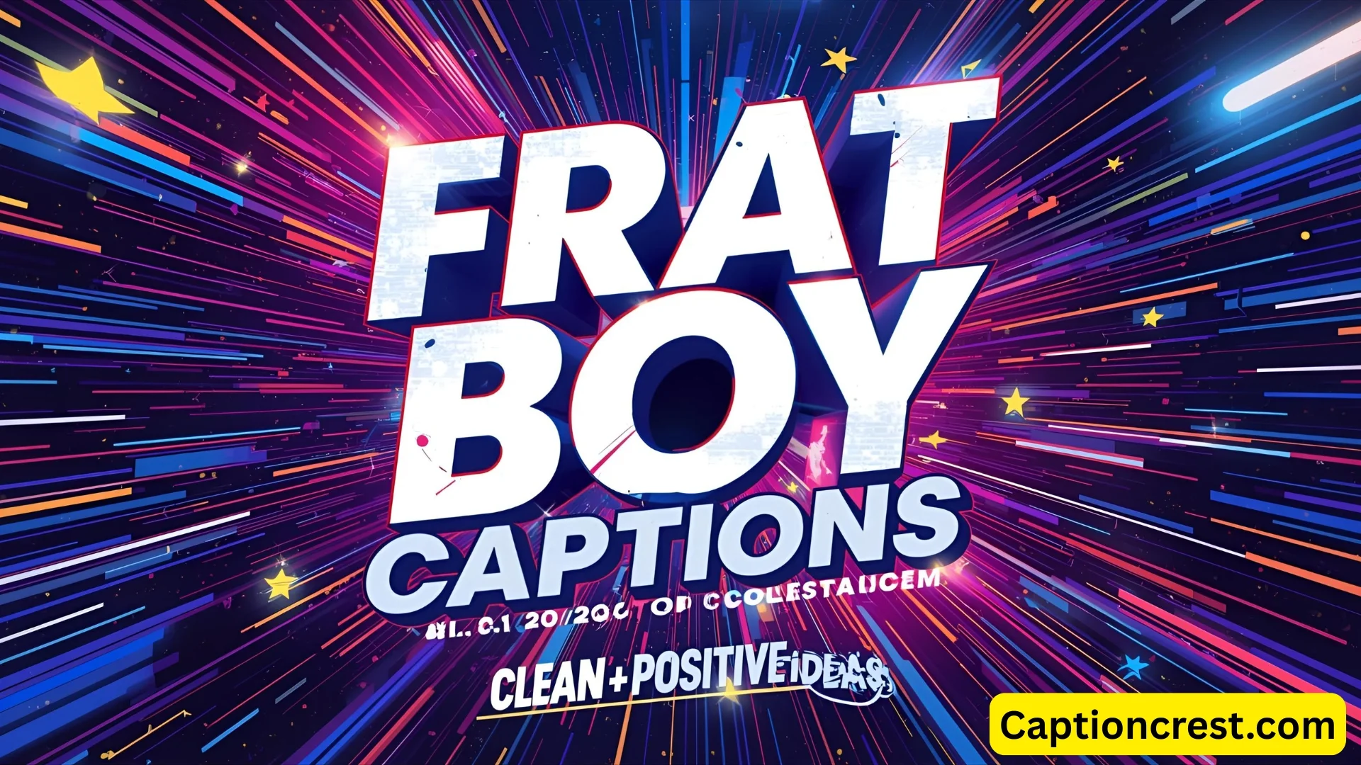 Positive & Clean Frat Boy Captions for 2025 (250+ Viral Ideas)