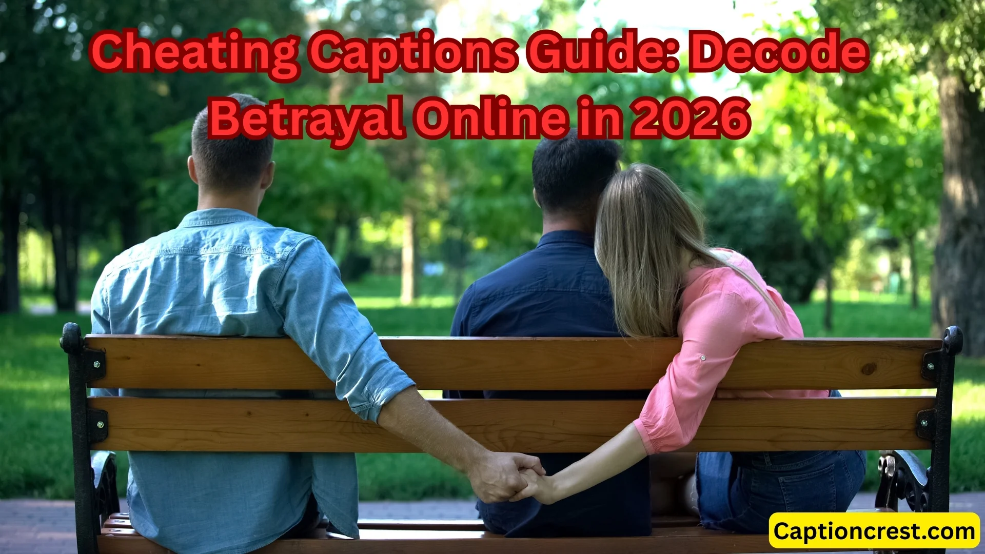 Cheating Captions: Decode Betrayal Online