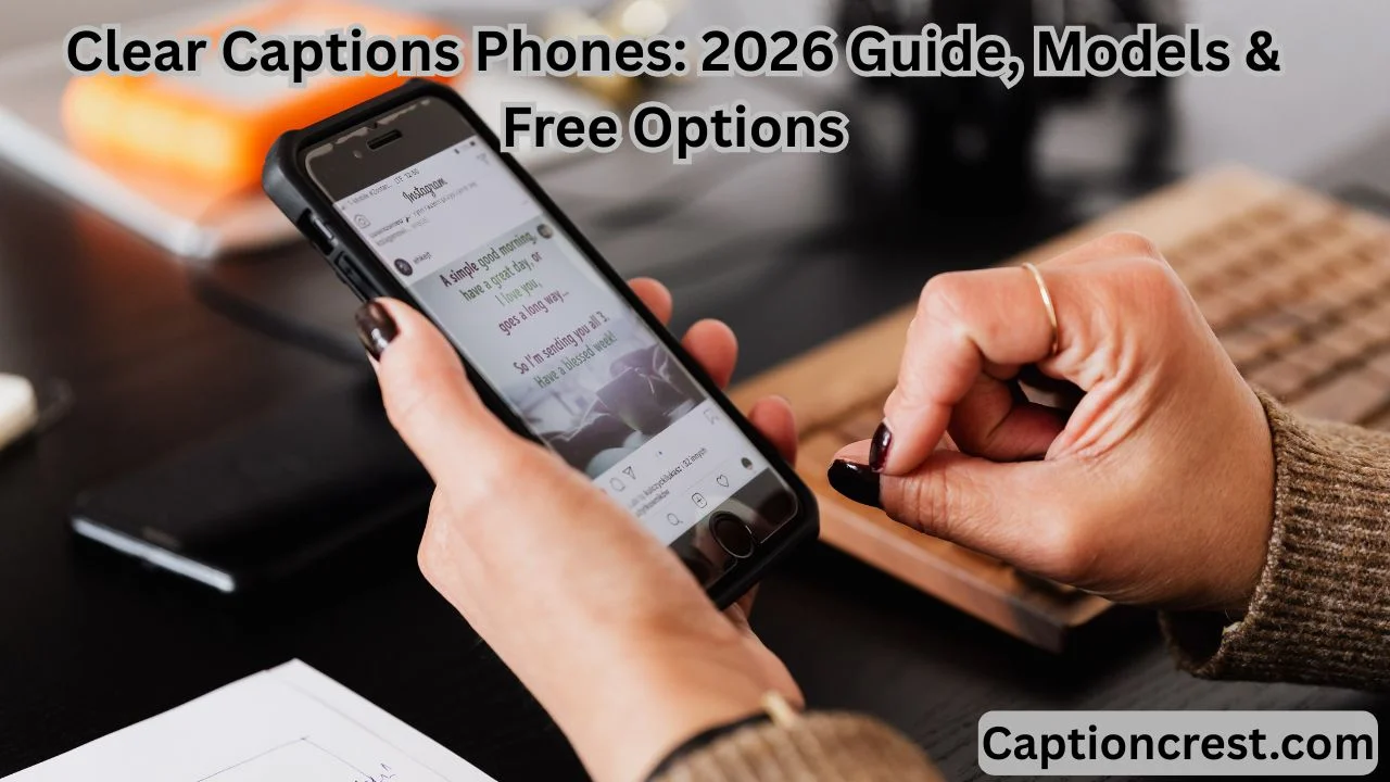 Clear Captions Phones: Complete 2026 Guide & Free Options